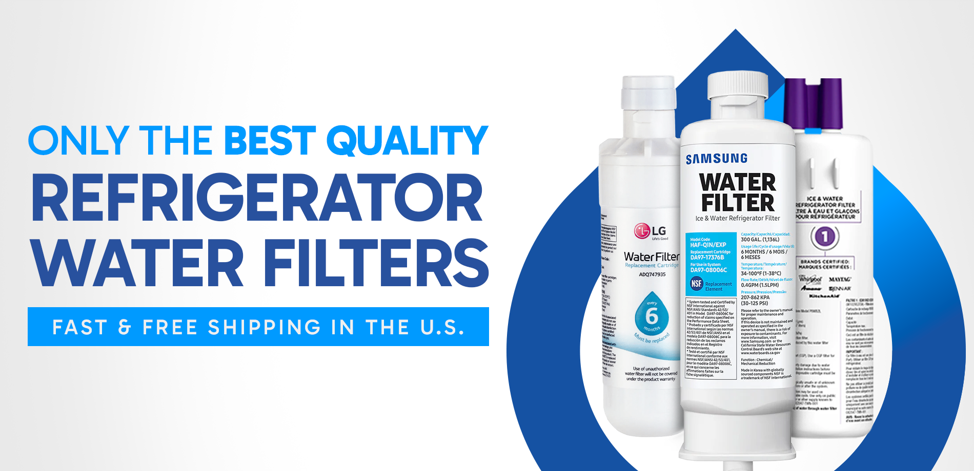 W10413645A Water Filter: Ice Taste & Clarity Improvement – Smartfiltersusa